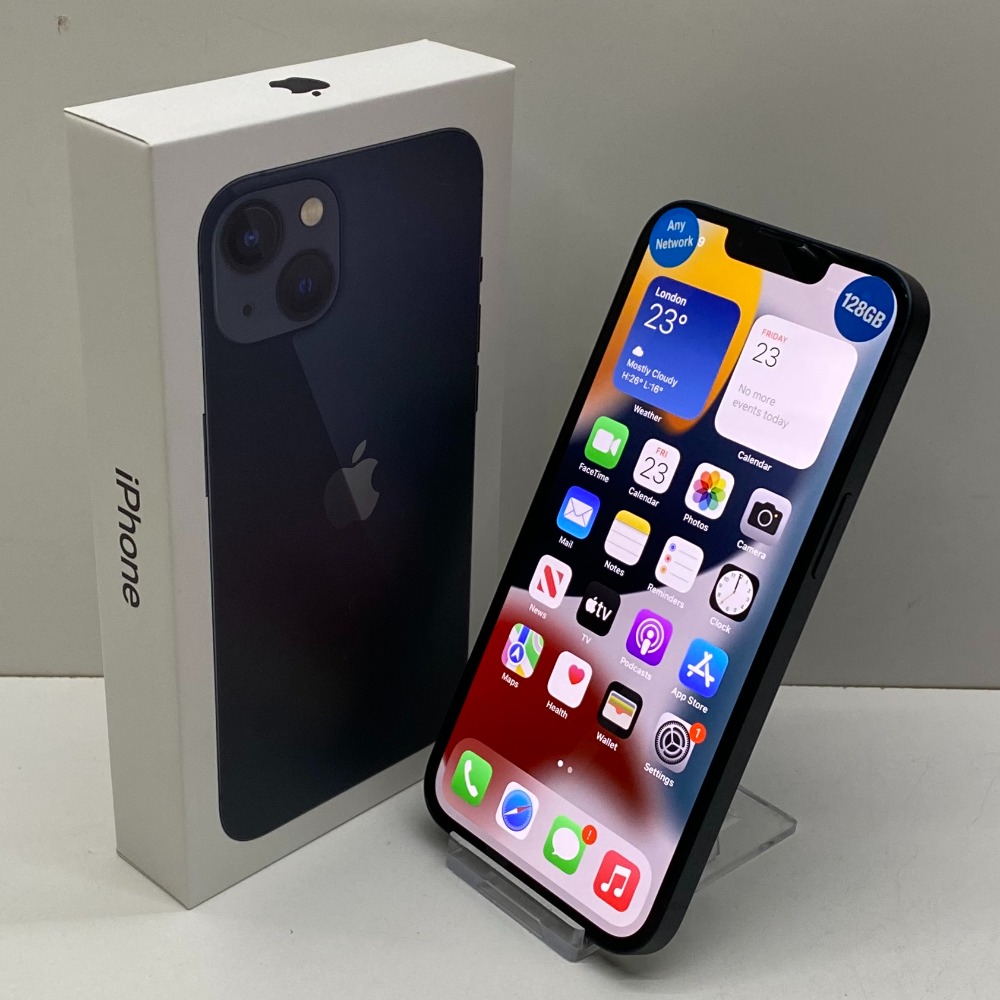 Pre-owned Apple iPhone 13 Unlocked Model A2633 128GB Midnight Boxed ...